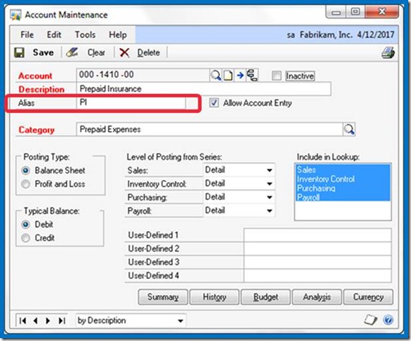 Dynamics Confessions Blogspot: Notable settings on the Account ...